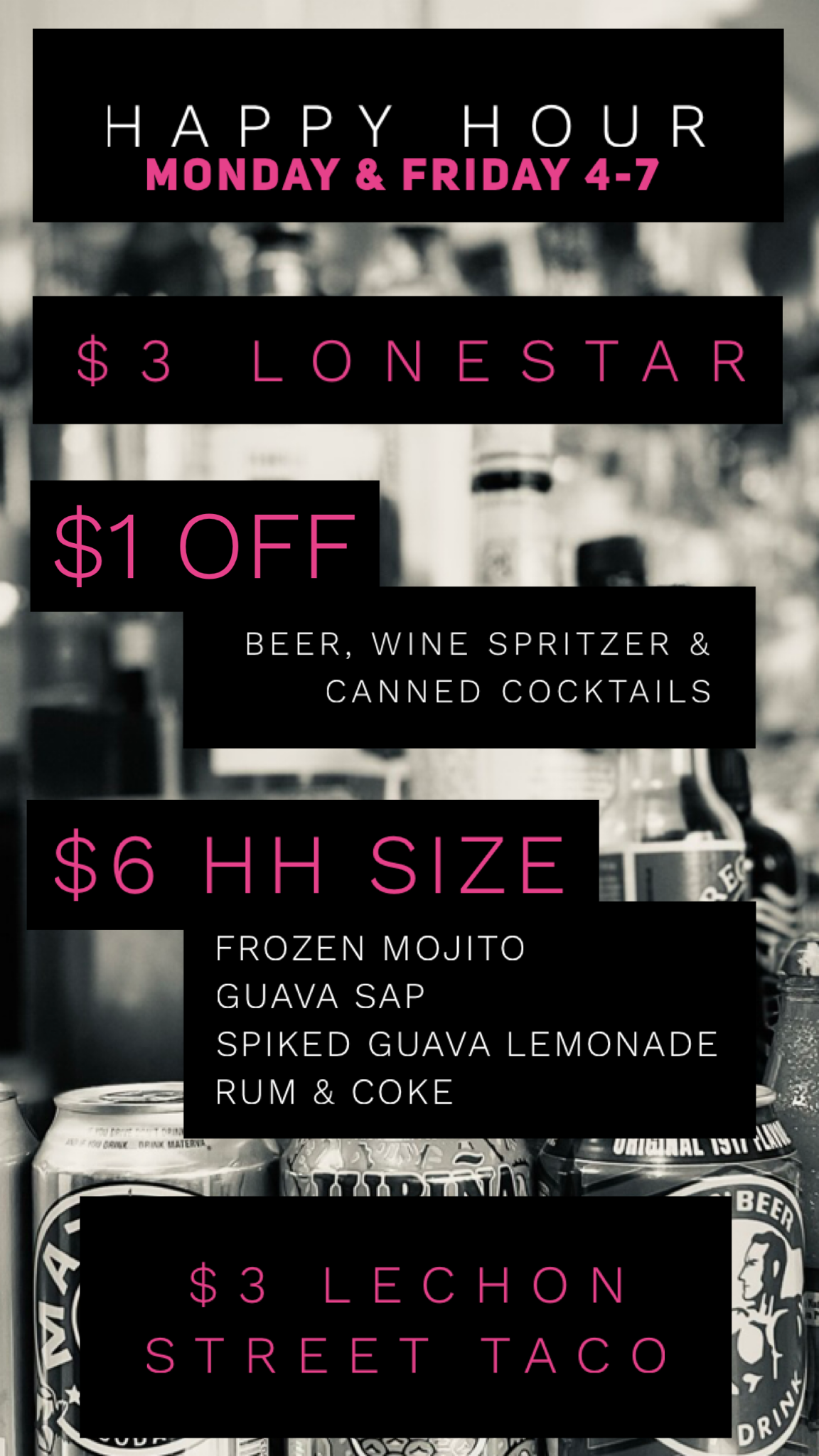 happy hour & specials – The Guava Tree Cuban Cafe & Cantina